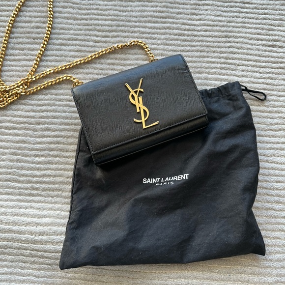 Yves Saint Laurent | Bags | Ysl Kate Small In Grain De Poudre Embossed Leather | Poshmark